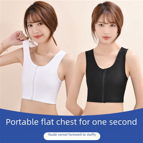 Big Chest Shown Small Chest Les Handsome T Wrap Chest Vest Shaping