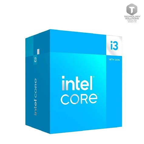 Procesador Intel Core I3 14100 3 50 4 70ghz 12 Mb Intel Smart Caché Lga1700 60w 110w Technology