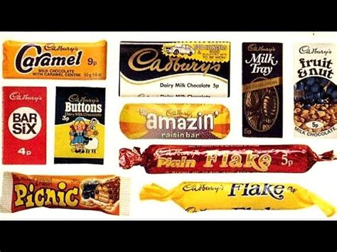 Candy Bars From The 1960s 50 British Candy Favorites