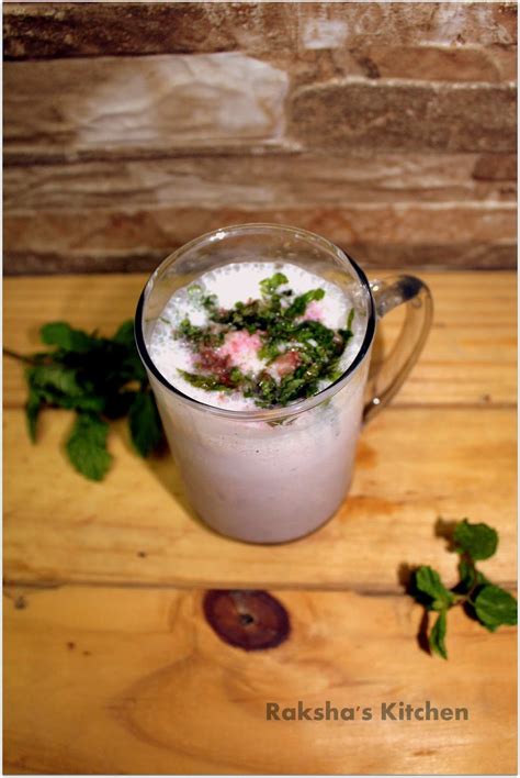 Rose Mint Lassi Rakshas Kitchen