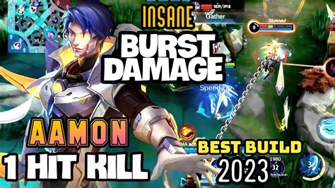 Aamon 1 Hit Kill Mlbb Aamon Gameplay Mlbb Aamon Build And Emblem