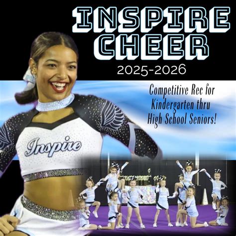 Inspire Cheer 🚨 Its That Time Of Year To Get Your Facebook