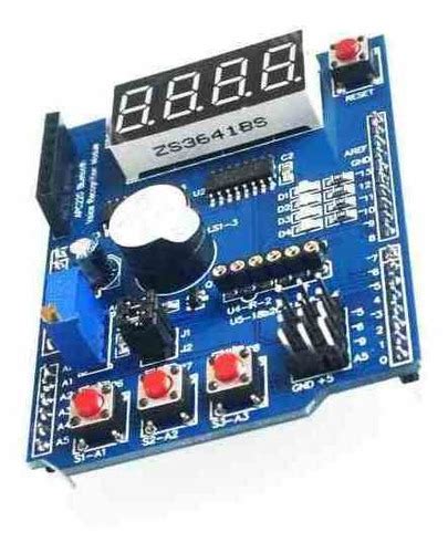 Modulo Shield Expansion Multifuncional Para Arduino MercadoLibre