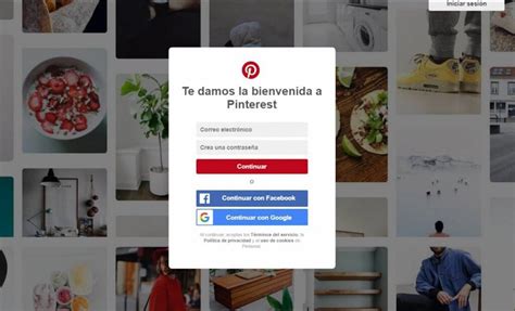Cómo Iniciar Sesión En Pinterest Sin Tener Cuenta Registrada Descubre