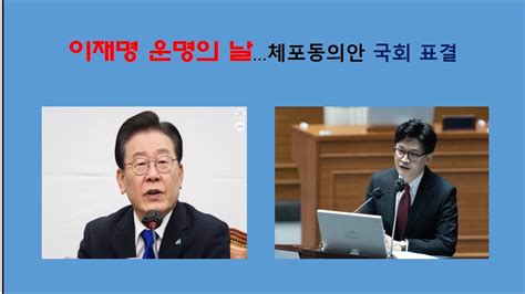 이재명 체포동의안 국회 표결부결되더라도 후폭풍 거세질 듯 Youtube