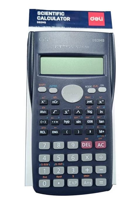 Solar And Bettery Deli Scientific Calculator D82ms Size 12x5cm At Rs