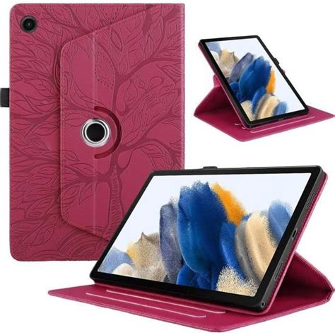 Étui Tablette Pour Samsung Galaxy Tab A9 8 7 2023 Pu Cuir 360Rotatif