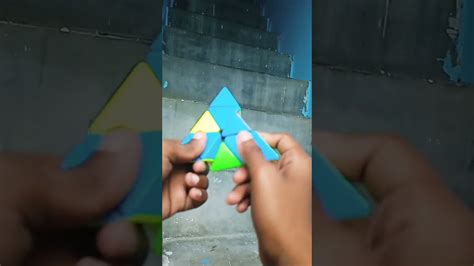 Pyraminx Cube Smooth Move Magic Trick Solve Shorts Pyraminx Youtube