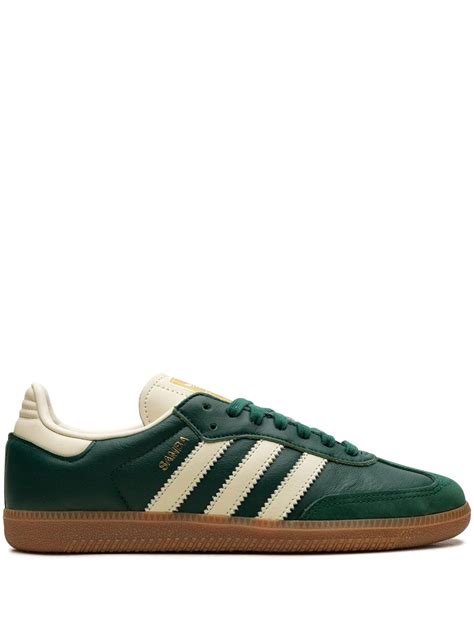 Adidas Samba Og Collegiate Green Sneakers Farfetch Samba Adidas Samba Shoes Sneakers Adidas