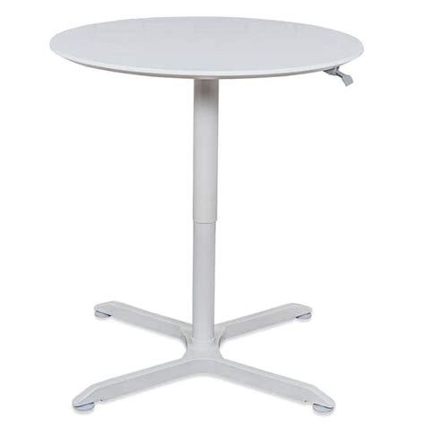 Luxor 36 In Pneumatic Height Adjustable Round Cafe Table Lx Pnadj 36rd