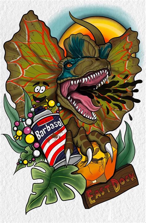 Jurassic Park Tattoo Design Jurassic Park Tattoo Jurassic Park