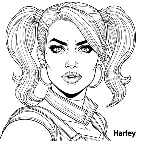 17 Best Harley Quinn Coloring Pages Free Printable Pdfs