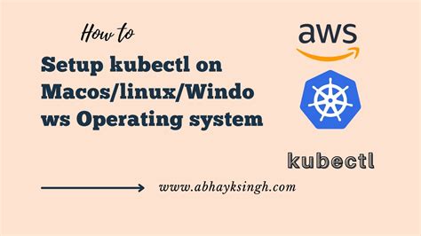 How To Setup Kubectl On Macoslinuxwindows Operating System