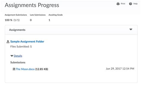 Class Progress Tool Students It Solutions Center