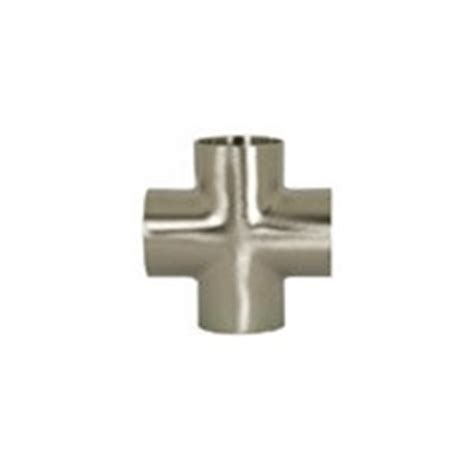 Polished Cross Fitting · Apex Industrial Solutions