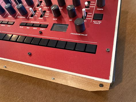 Matrixsynth Custom Red Korg Monologue Minus Keys