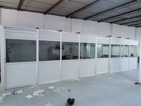 Aluminium White Rectangle Partition At ₹ 180sq Ft Chaukhandi Noida