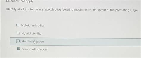 Solved Select All That Applyidentify All Of The Following