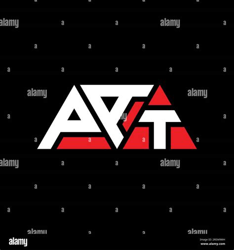 Pat Triangle Letter Logo Design With Triangle Shape Pat Triangle Logo