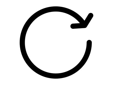 Reload Rotate Arrow Icon Png Vector In Svg Pdf Ai Cdr Format