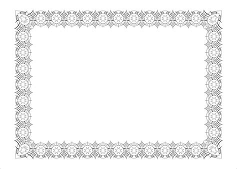 Nikkah Certificate Border Vector Art Icons And Graphics For Free Download