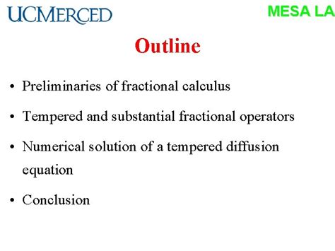 Mesa Lab La On Tempered And Substantial Fractional