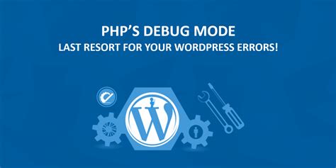 Phps Debug Mode Shall Be The Last Resort For Your Wordpress Errors