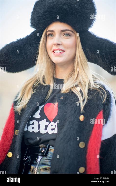 Italian Blogger Chiara Ferragni The Blonde Salad Arrives For The