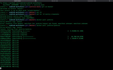 Show Status Of Docker Image Download · Issue 3174 · Codalabcodalab Worksheets · Github