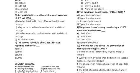 Ipo Exam Model Question Paper 1 Ipo Exam Question Bank Ldce Ipo