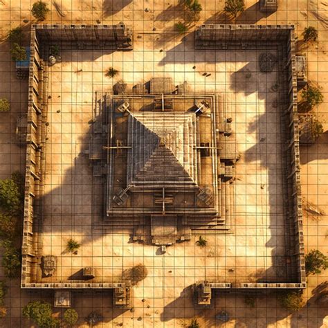 Pyramid Battle Map Dnd Battle Map Dandd Battlemap Dungeons And
