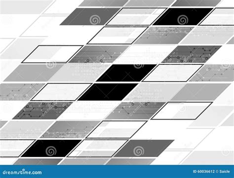 Abstract Grey Tech Geometric Corporate Background Stock Vector Illustration Of Elegant Color