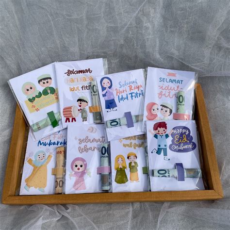 Jual Amplop Lebaran Angpao Idul Fitri 50 Pcs Murah Lucu Anti Mainstream