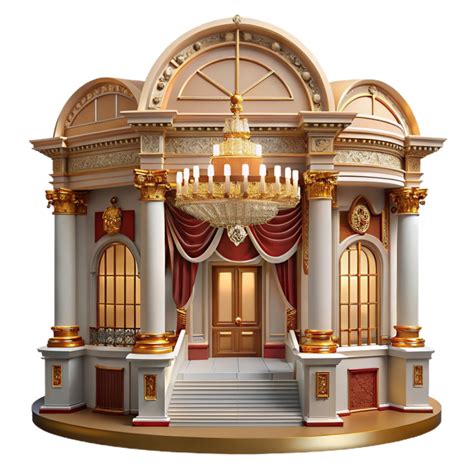 Hypnotic Reflective Avant Garde A Grand Opera House With Ornate