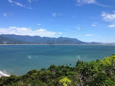 巴西南部美丽的海滩