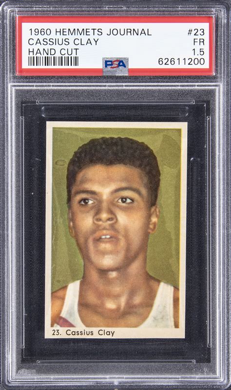 Lot Detail 1960 Hemmets Journal 23 Cassius Clay Muhammad Ali Hand