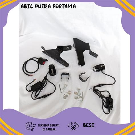 Jual Lampu D2 Laser Bullaes Plus Bracket Untuk Nmax Old Yamaha Xmax Old
