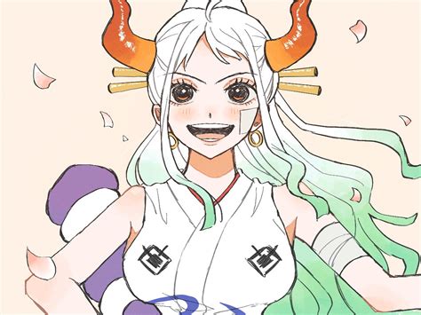 Yamato One Piece Drawn By Millpi01 Danbooru