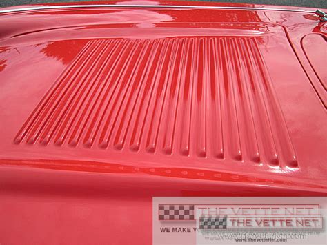 Thevettenet Corvette Convertible Signet Red And White Coves