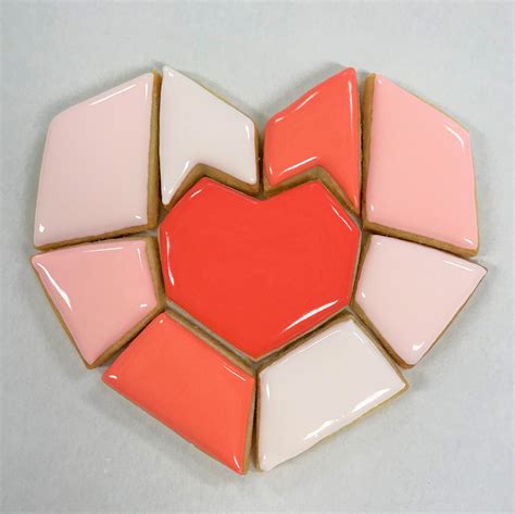 Heart Puzzle Cookie Cutter The Flour Box