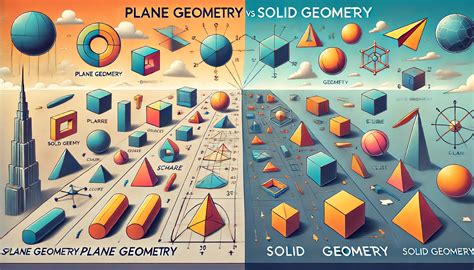 Plane Geometry Vs Solid Geometry Unraveling Their Differences And How