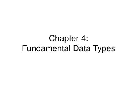 Ppt Understanding Numeric Types In Java Programming Powerpoint