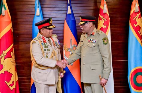 පාකිස්ථානයේ ඒකාබද්ධ ප්‍රධානී මාණ්ඩලික කමිටුවේ සභාපති දිවයිනට Newswave Lk