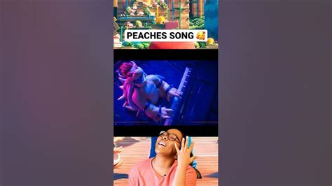 Bowser Sings Peaches Song Super Mario Bros Reaction Shorts Youtube