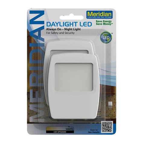 Daylight Led Always On Night Light Meridian Lighting