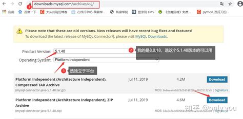 如何下载连接mysql数据库驱动包mysql connector java 5 1 48 bin jar 知乎