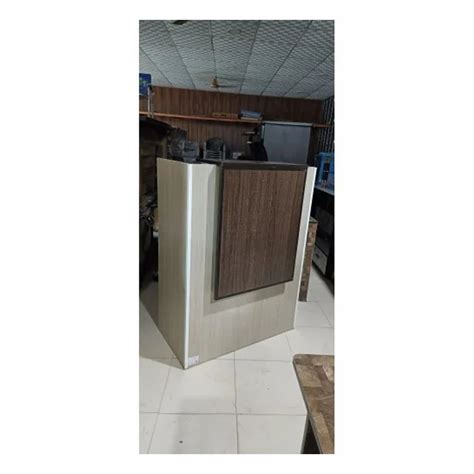 Rectangular Office Furniture Reception Table With Storage At Rs 5500