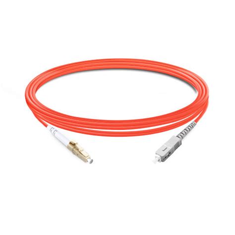 Simplex Om1 62 5 125 Lc Sc Multimode Fiber Optic Cable 5m Fibermall
