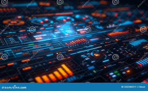 Illustration Of Artificial Intelligence Machine Learning Neural Networks And Tech Innovation