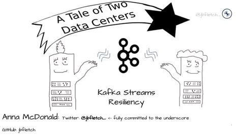 A Tale Of Two Data Centers Kafka Streams Resiliency Anna Mcdonald
